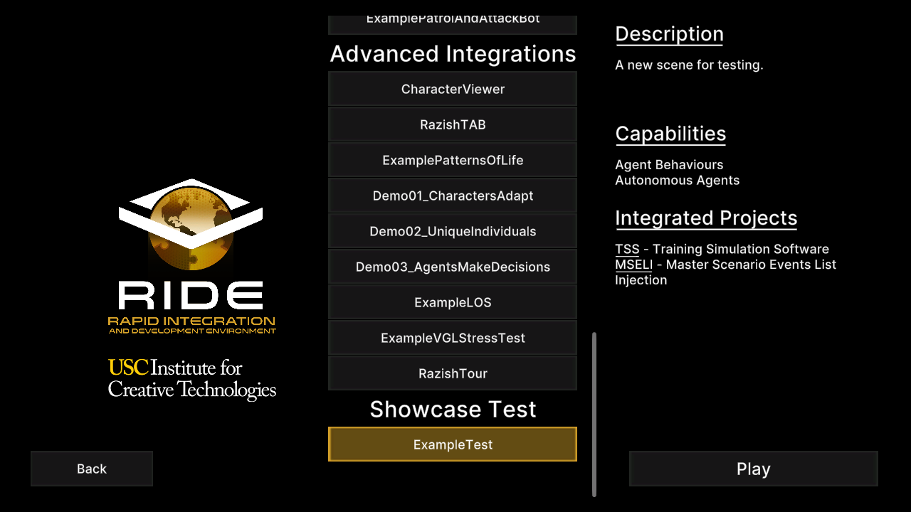 Standalone Application Customization - RIDE