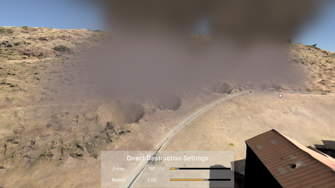 Terrain Destruction - RIDE